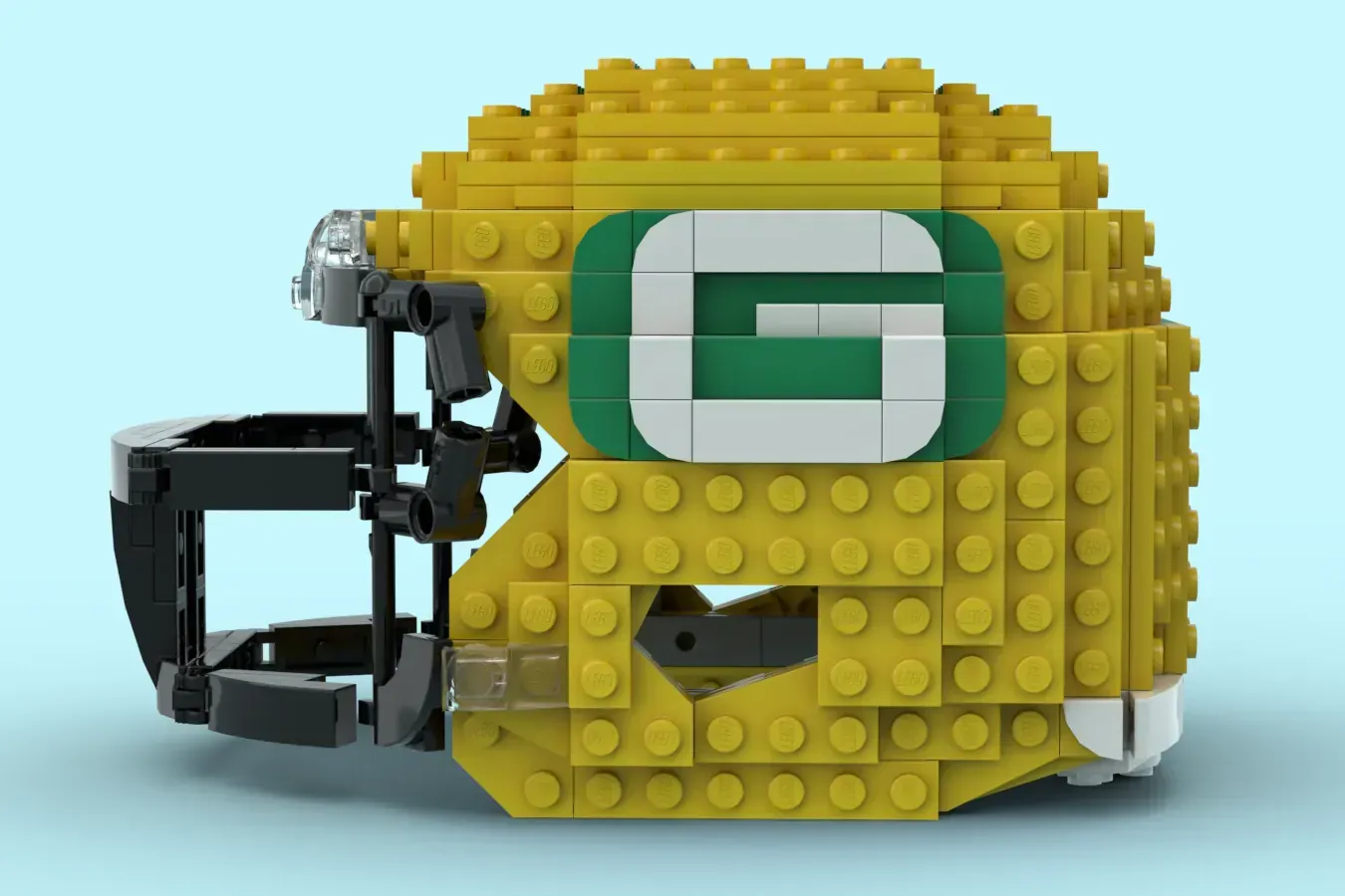 Packers and Bears NFL Helmets | LEGO® Ideas