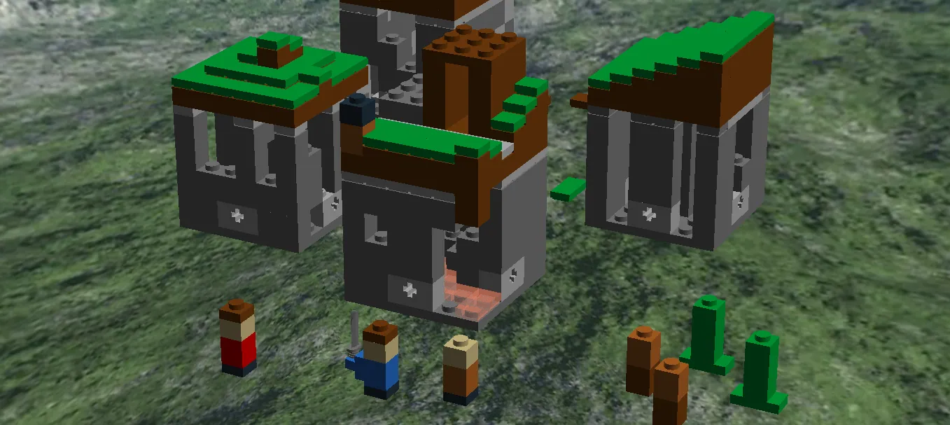 minecraft plains biome | LEGO® Ideas