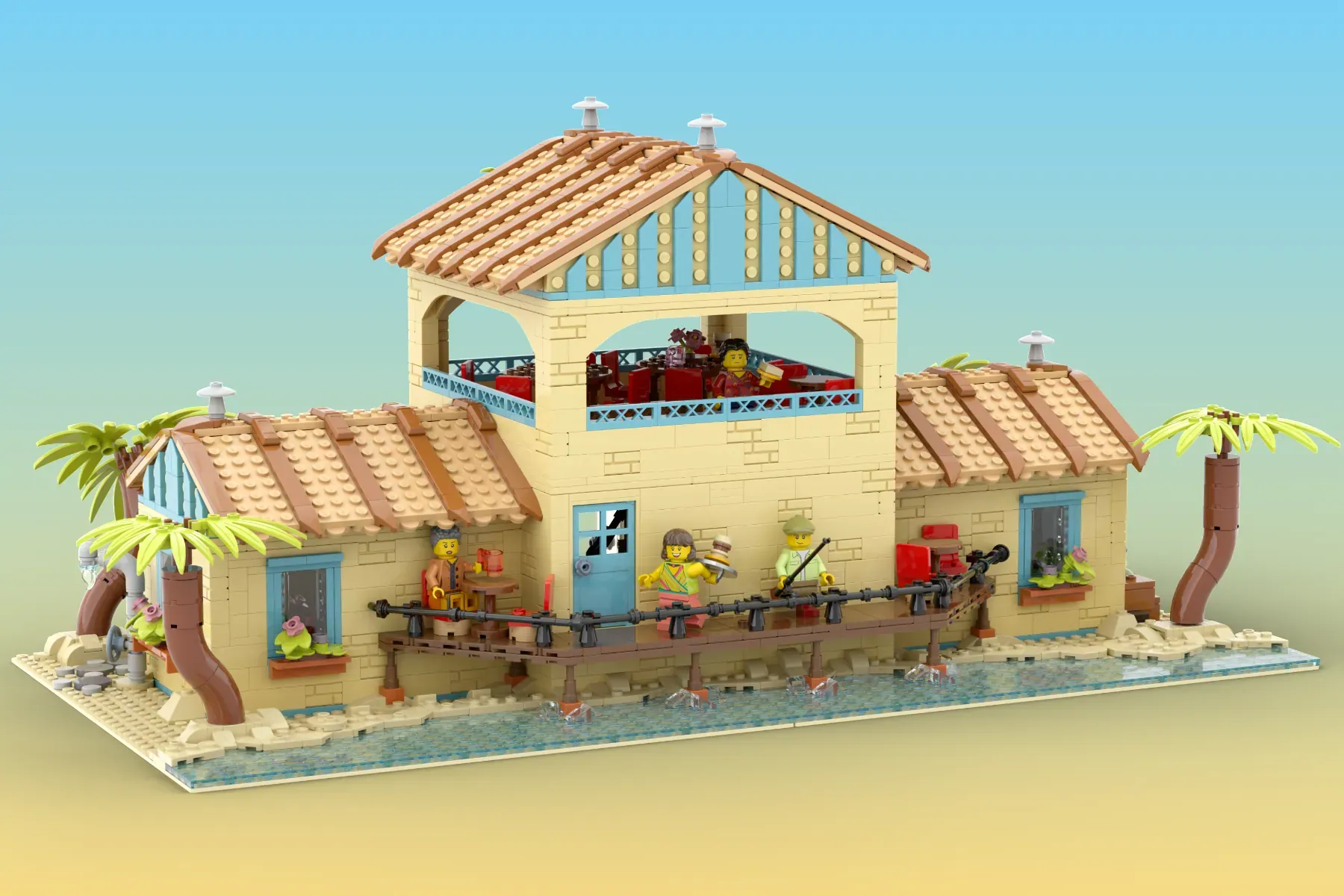 Beachside Restaurant | LEGO® Ideas