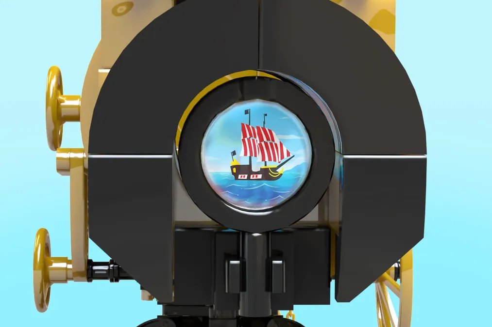 Functional Vintage Telescope | LEGO® Ideas
