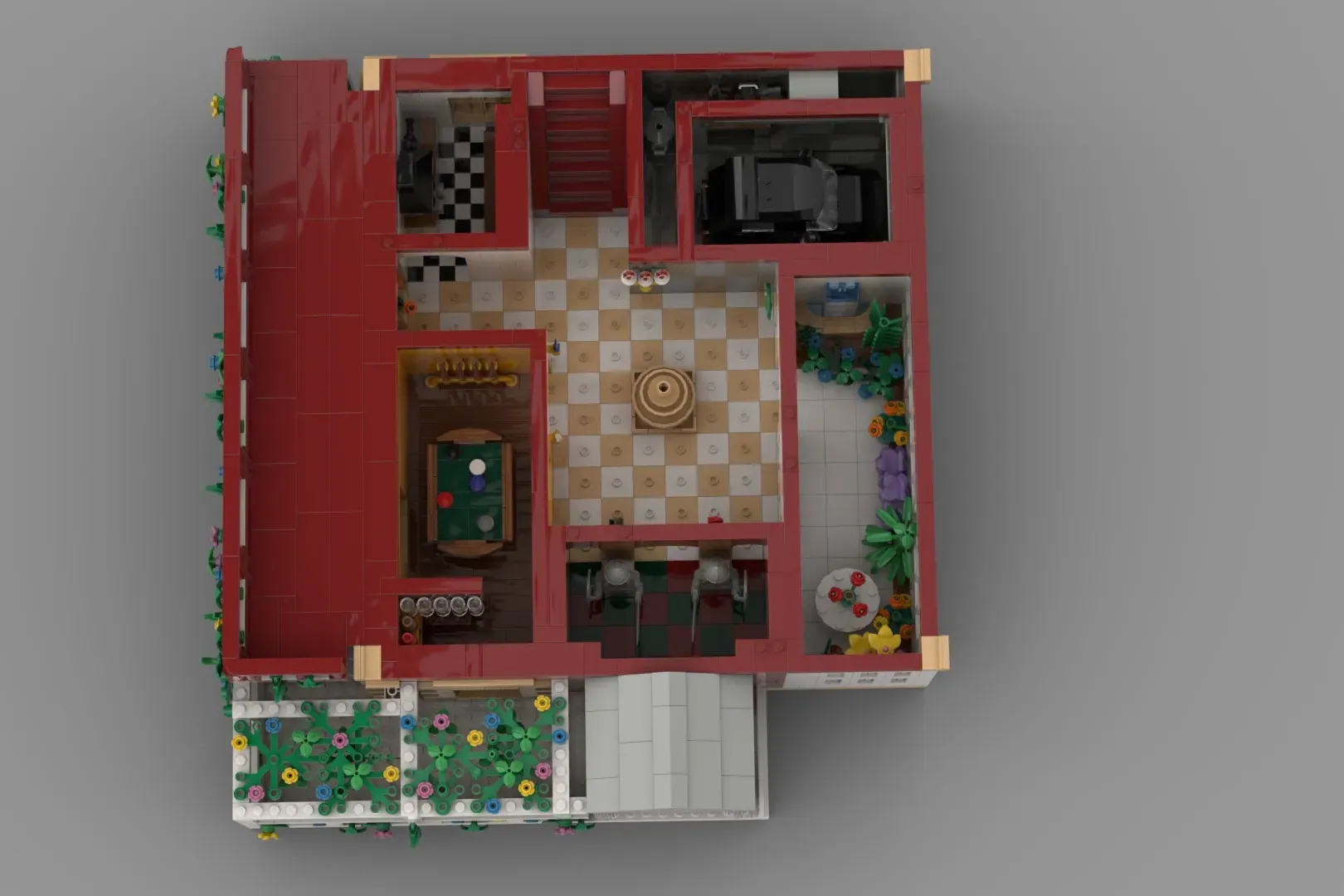 The Playable Mansion of Cluedo (Or Clue) | LEGO® Ideas