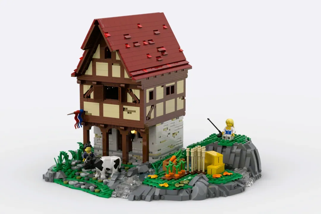 Medieval Farm on the River | LEGO® Ideas