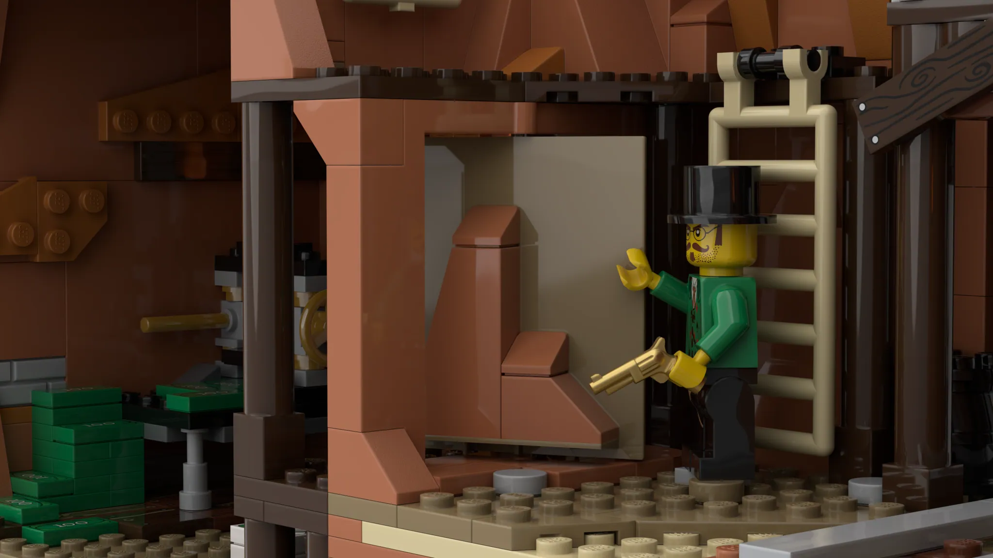 Red Rock Goldmine Hideout | LEGO® Ideas