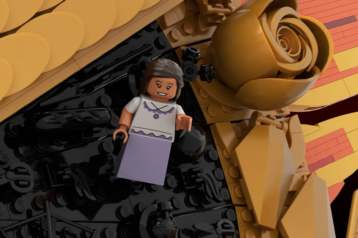 The Hunger Games Mockingjay Wall Art | LEGO® Ideas