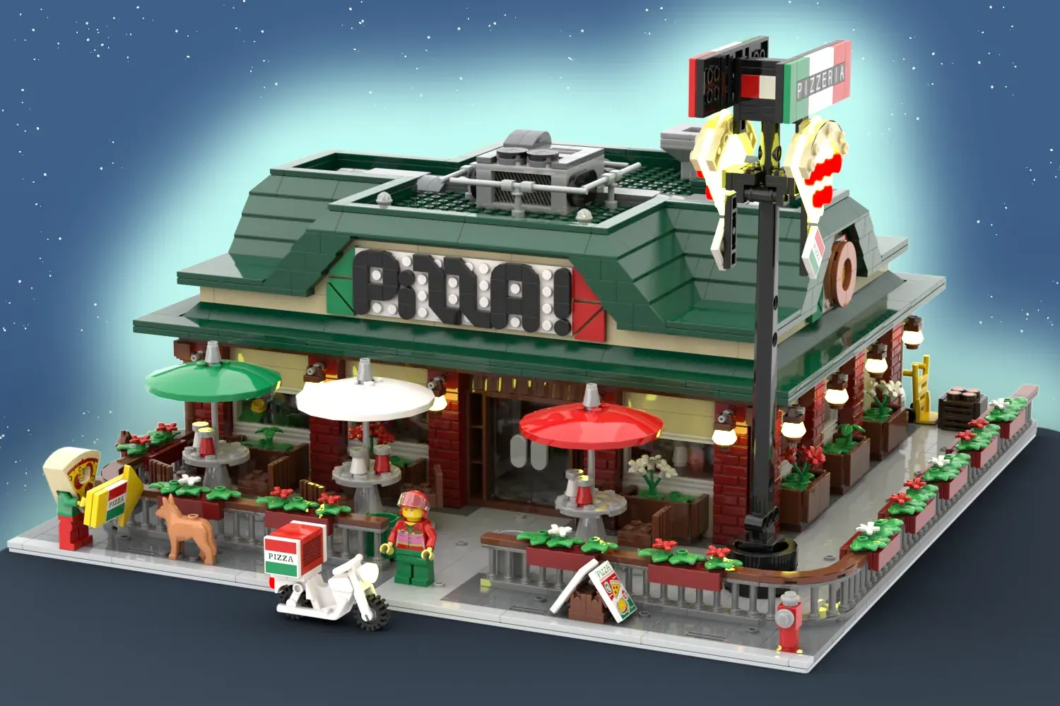 The Pizza Parlor | LEGO® Ideas