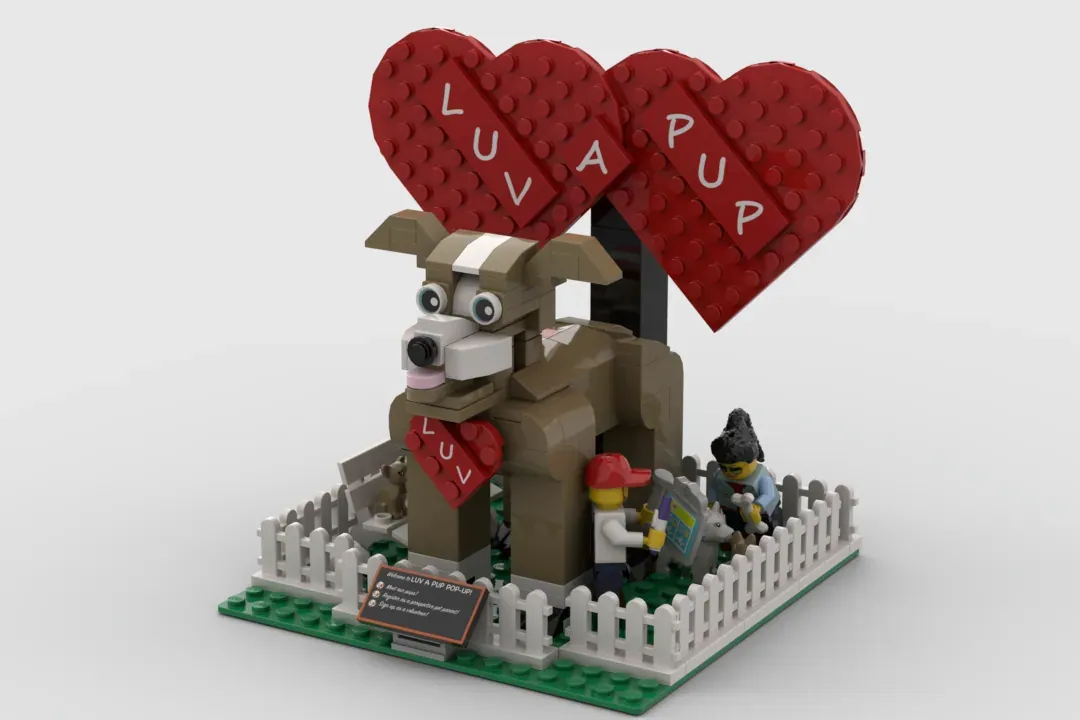 Luv a Pup Pop-Up | LEGO® Ideas