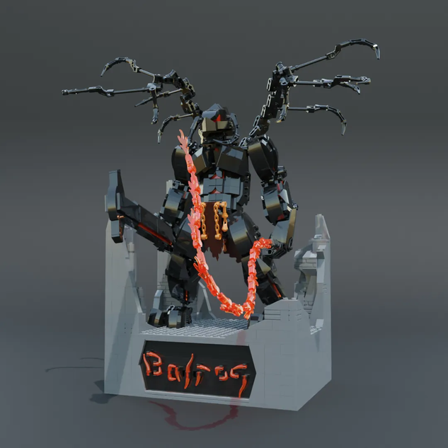 Lego Balrog Instructions