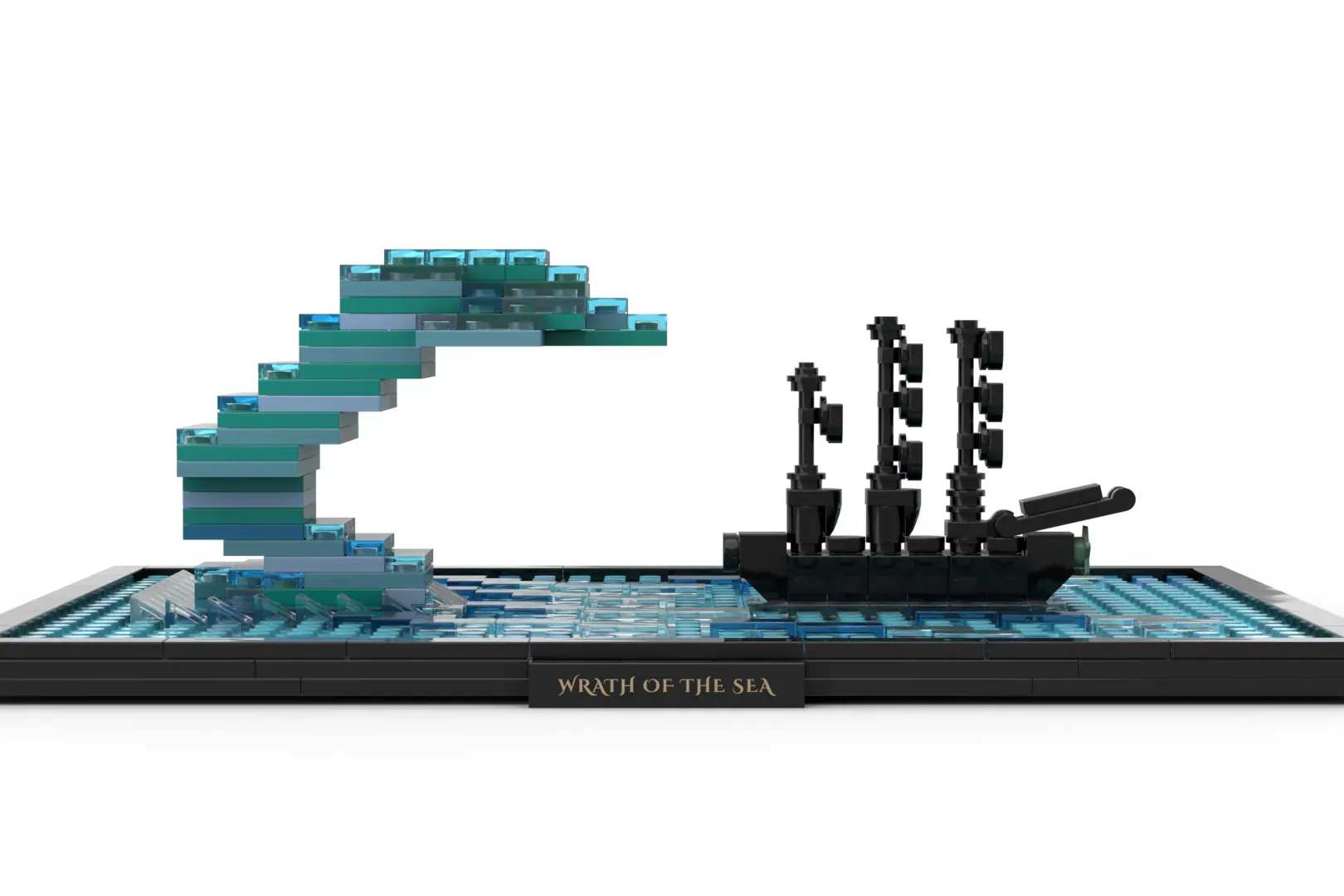 Wrath of the Sea – Micro-Scale Diorama | LEGO® Ideas