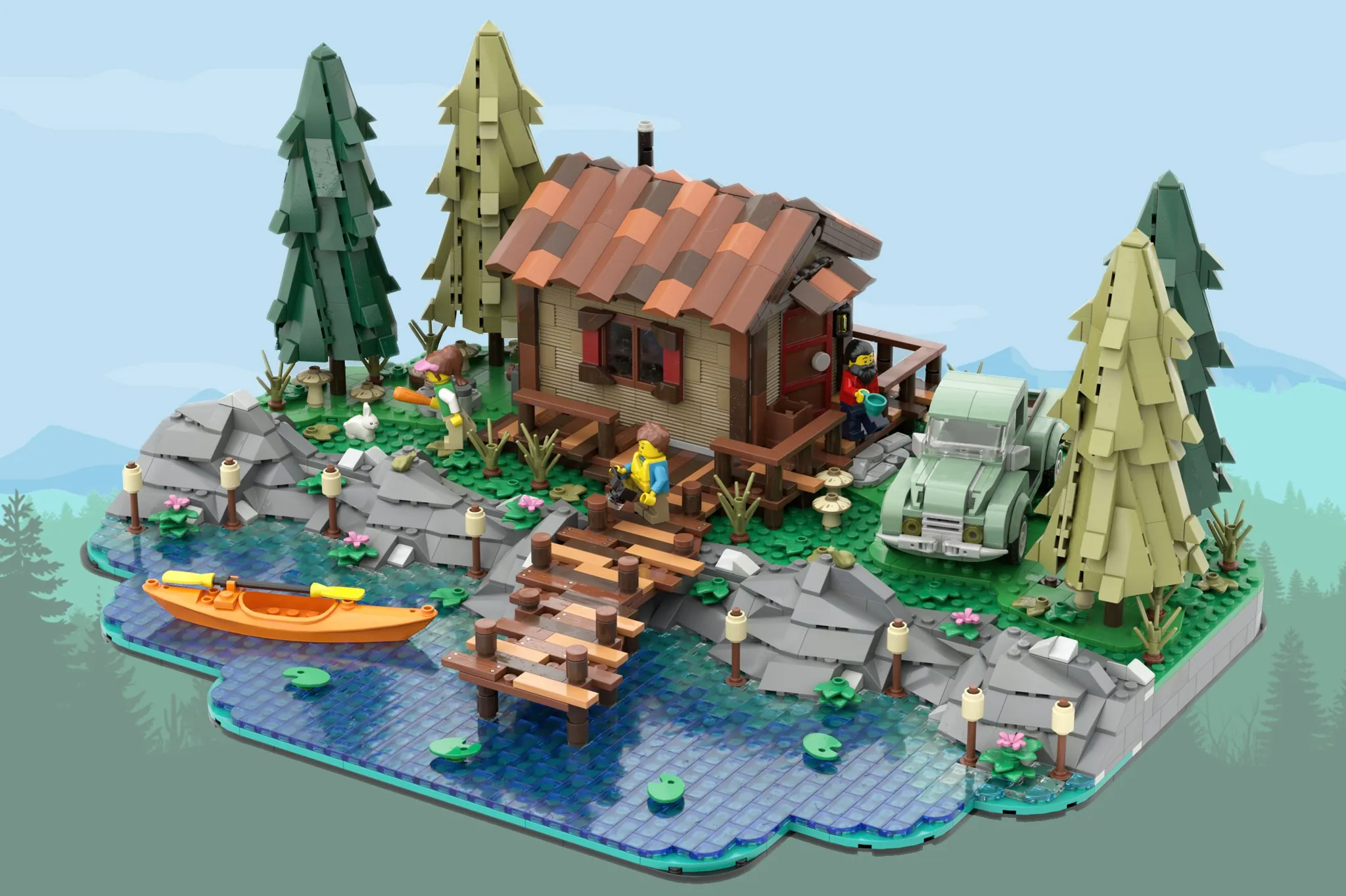 Lakeside Cabin | LEGO® Ideas