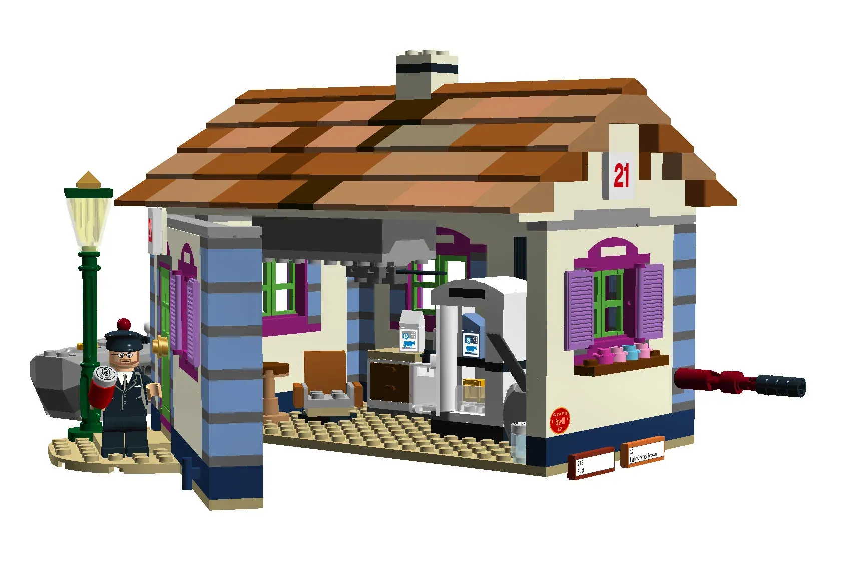 Working Drawbridge - Remote Controled [LDD] | LEGO® Ideas