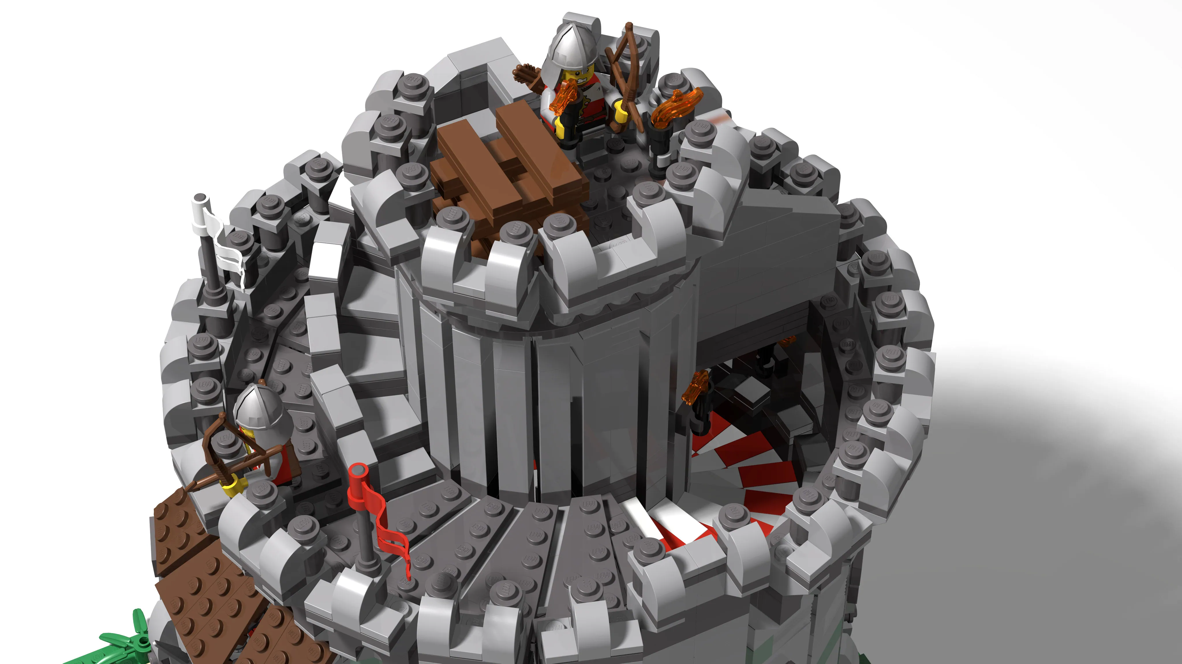 The Golden Lion WatchTower | LEGO® Ideas