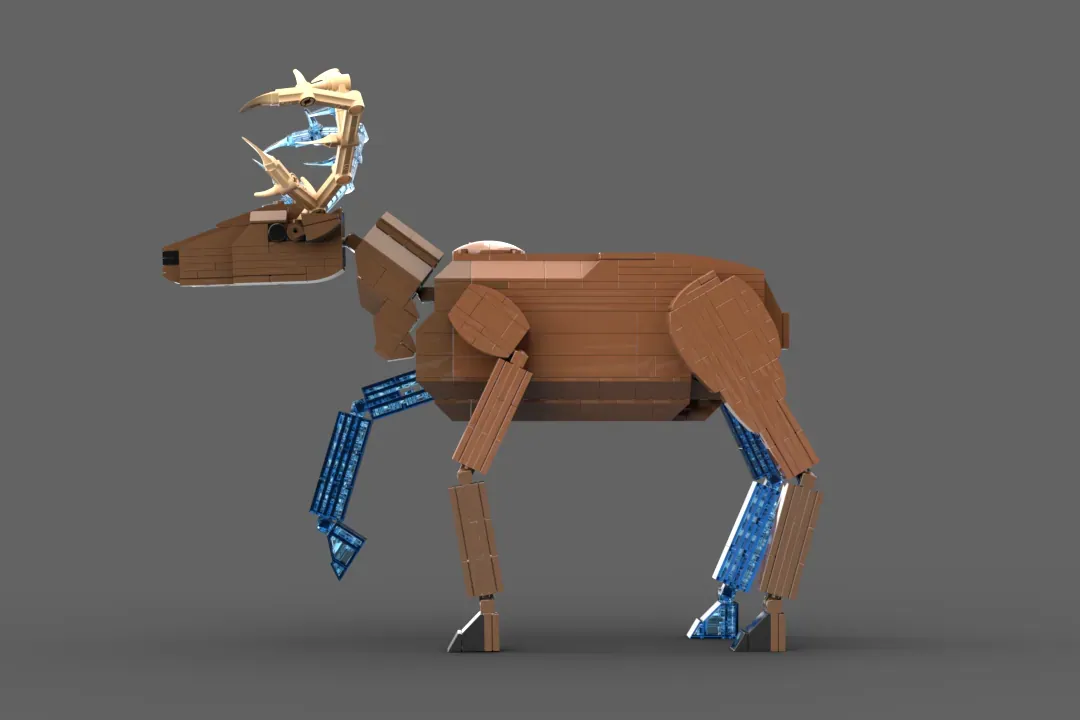 The Ghostly Elk of the Forest | LEGO® Ideas