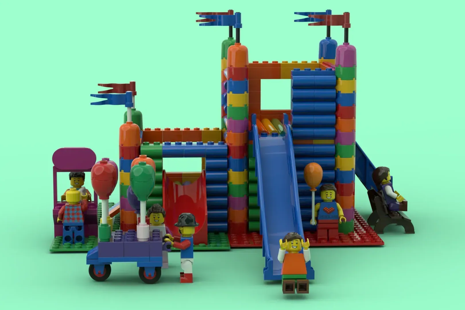 Bouncy House | LEGO® Ideas