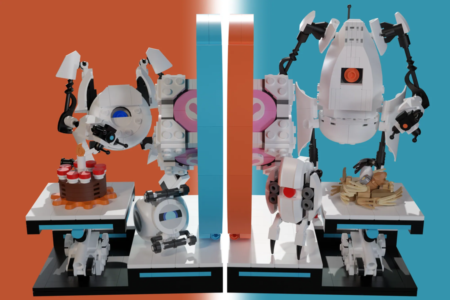 Portal 2 Lego Turret LEGO Dimensions PORTAL 2: Chell OR Sentry Turret