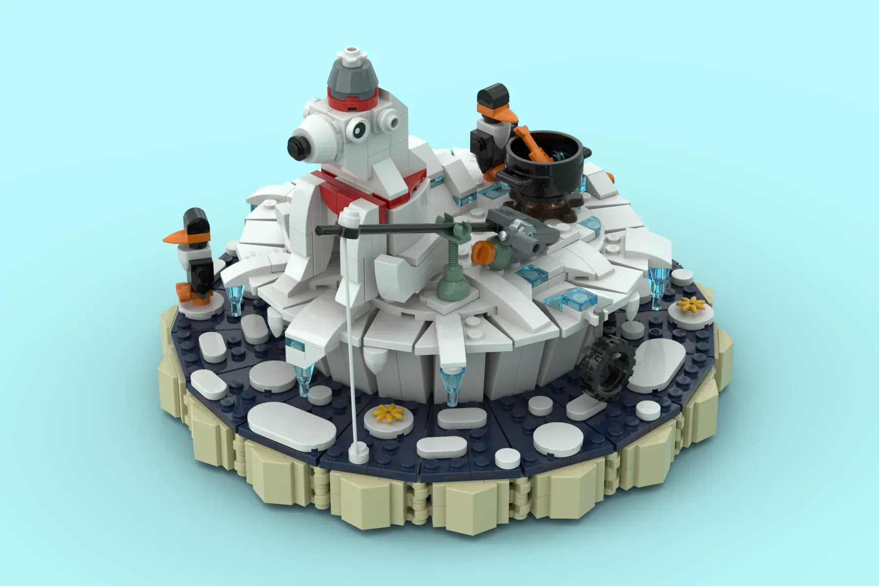 Fishing in the Cold | LEGO® Ideas