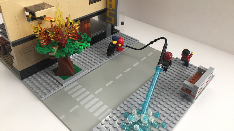 Lego Structure Fire