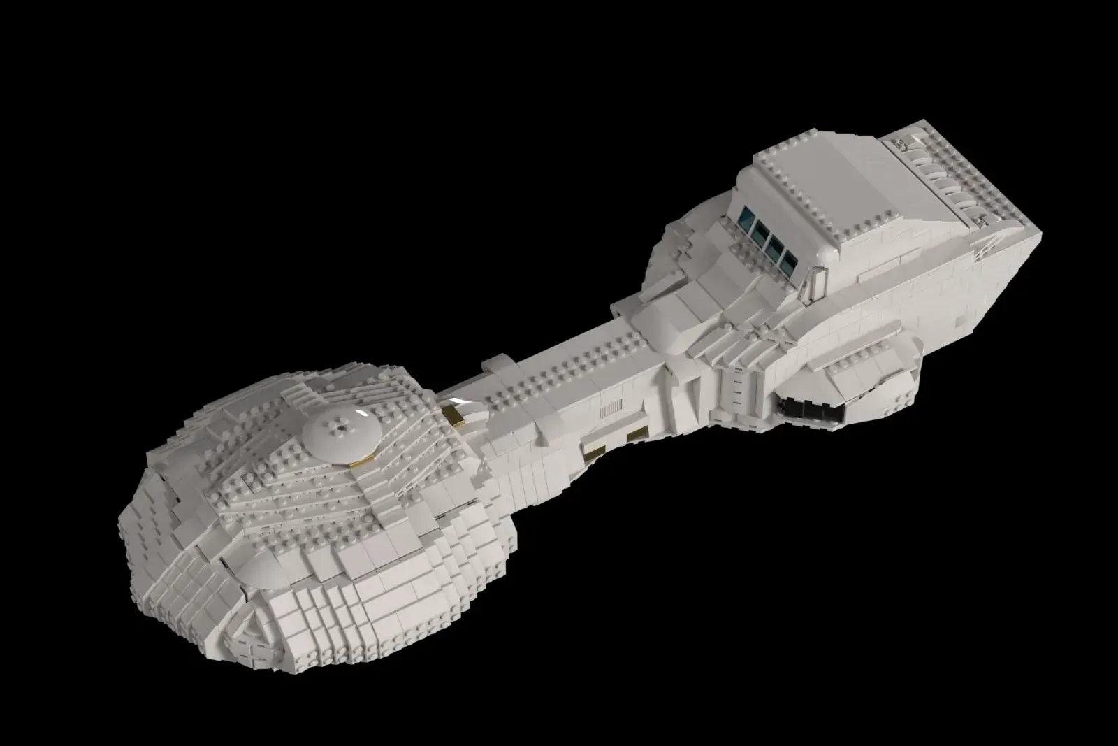 The Hitch Hiker's Guide to the Galaxy - The Heart of Gold | LEGO® Ideas
