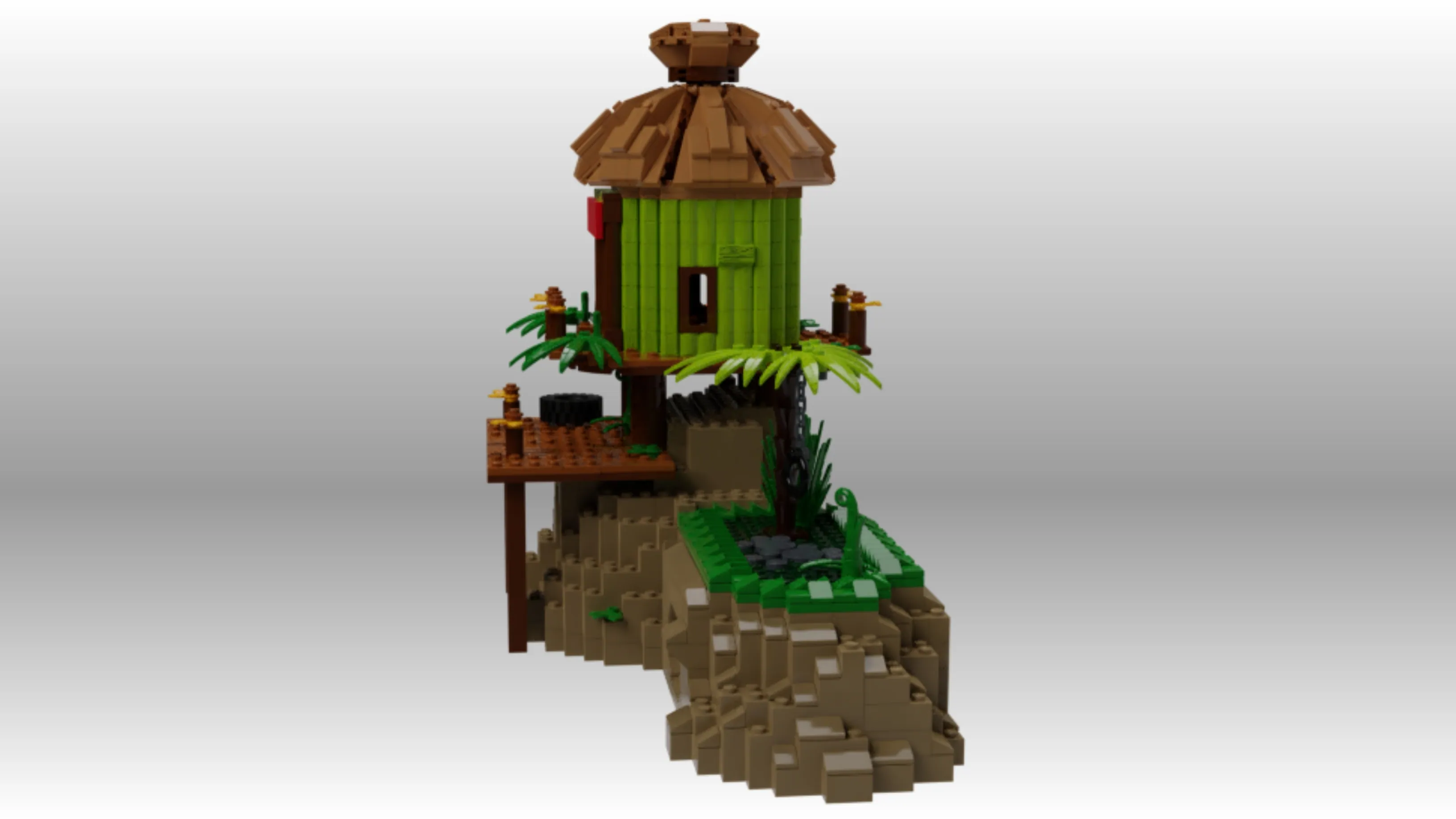 Donkey Kong's Tree House | LEGO® Ideas