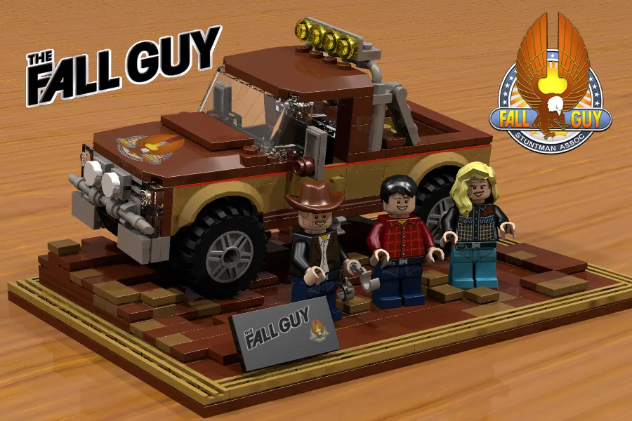 The Fall Guy including the truck and a baseplate | LEGO® Ideas