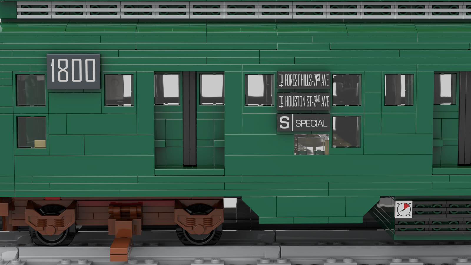 LEGO IDEAS - New York City Vintage Subway Train