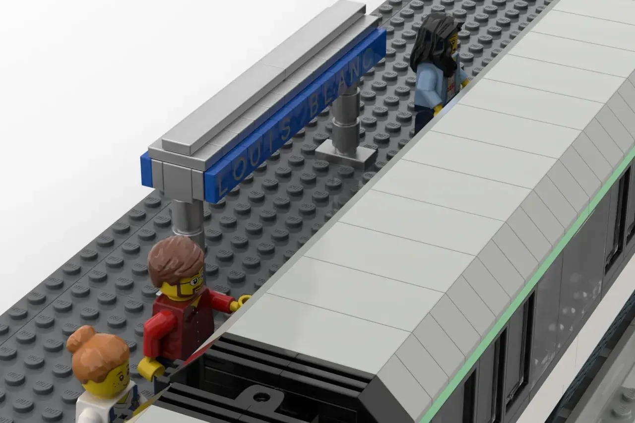 Parisian Subway - MF 88 | LEGO® Ideas