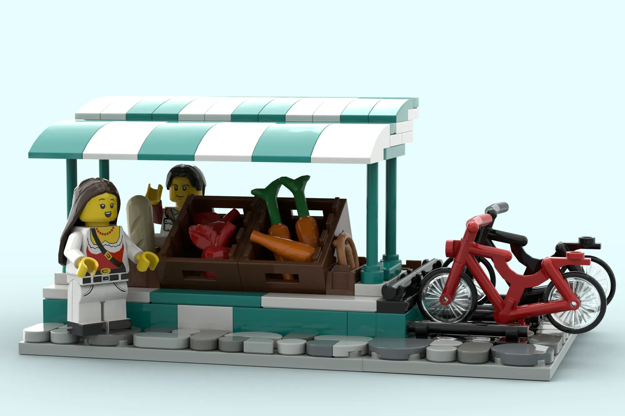 Saturday Market Stand | LEGO® Ideas