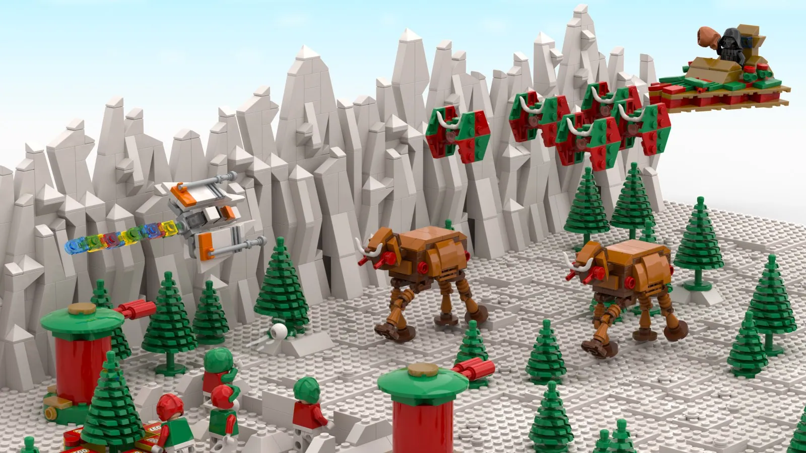 Christmas on Hoth | LEGO® Ideas