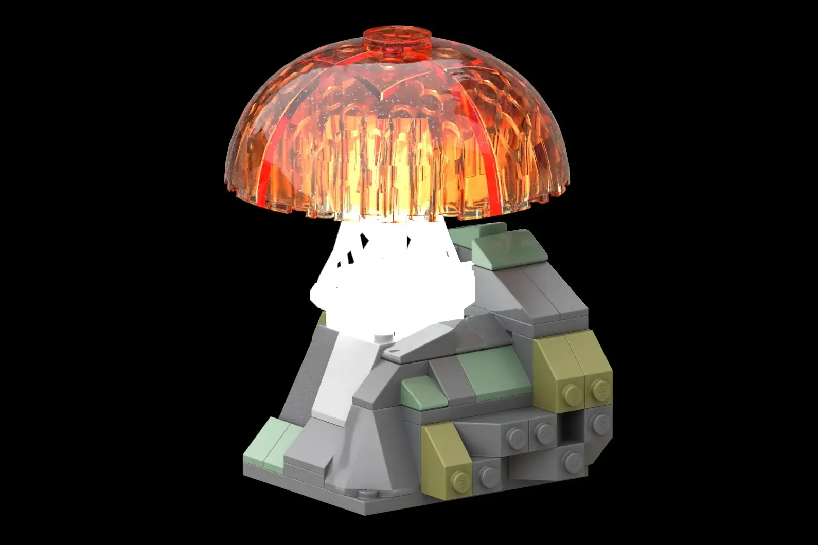 Glowing Mushrooms | LEGO® Ideas