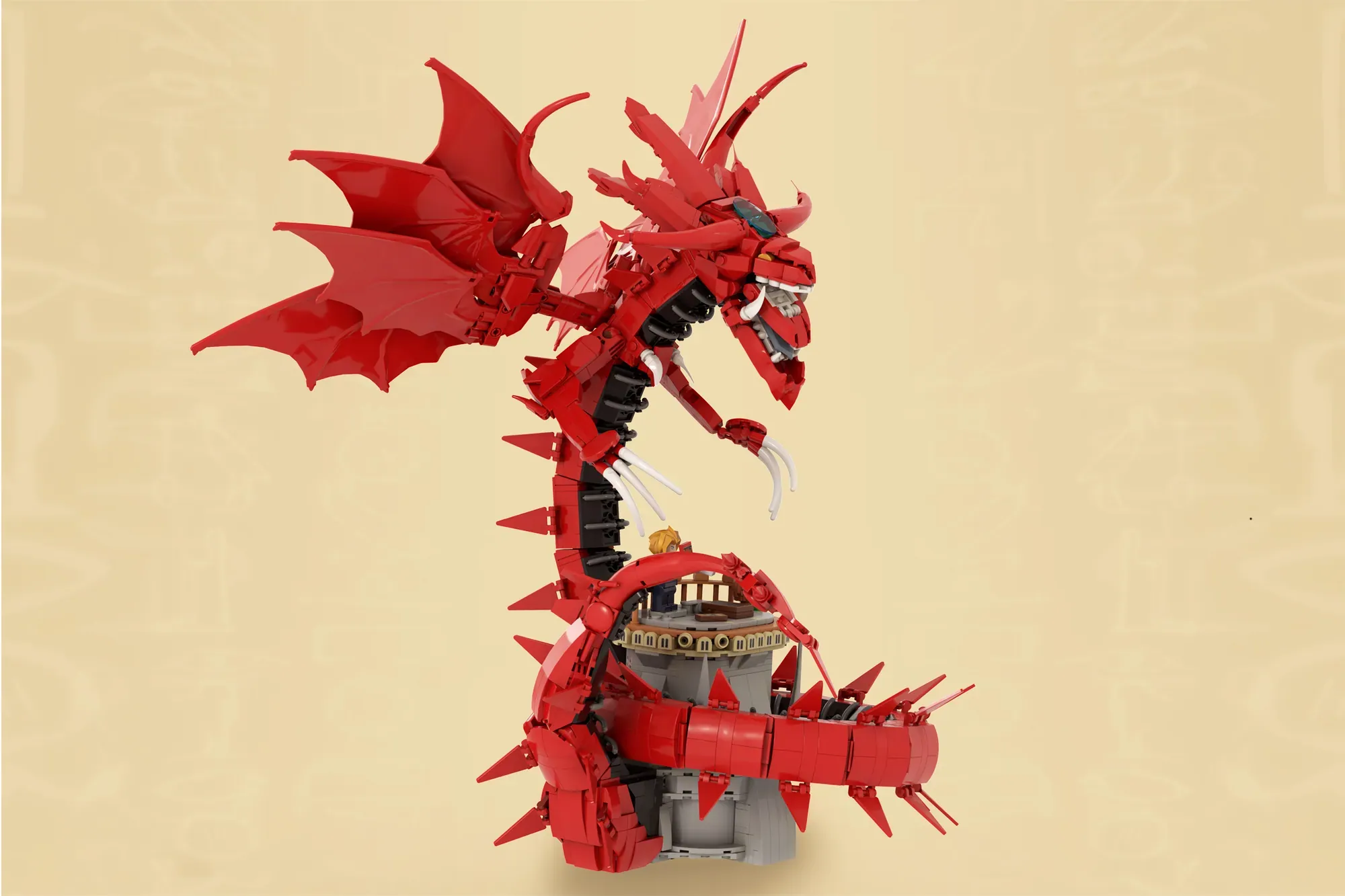 Battle City Semifinals: Yugi’s Slifer the Sky Dragon | LEGO® Ideas