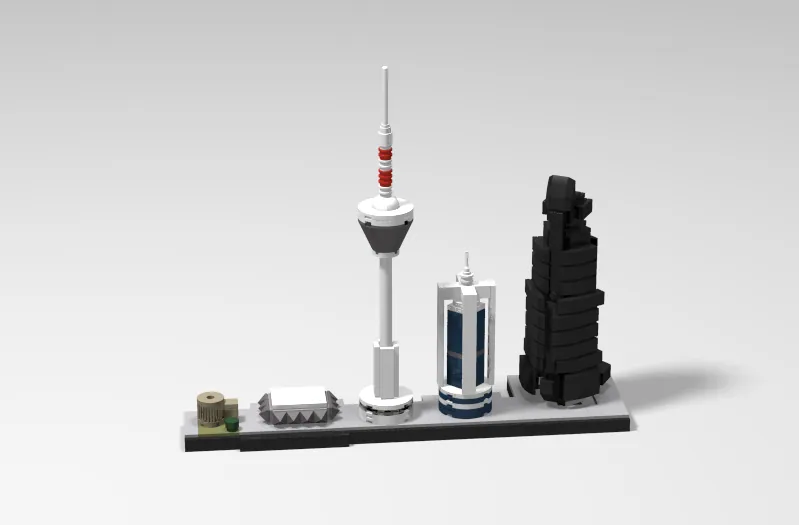 Lego Architecture Skyline - Baku, Azerbaijan. | LEGO® Ideas