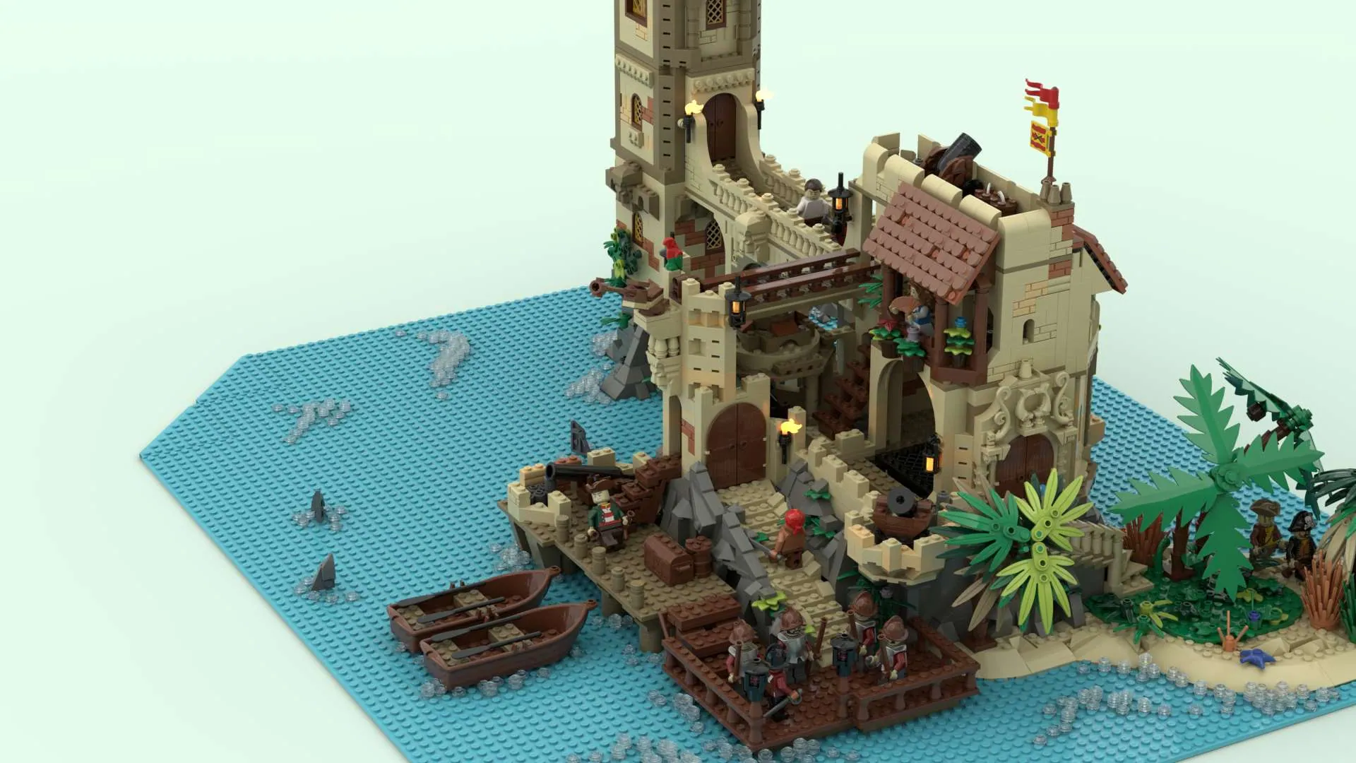 Spanish Colonial Fort | LEGO® Ideas
