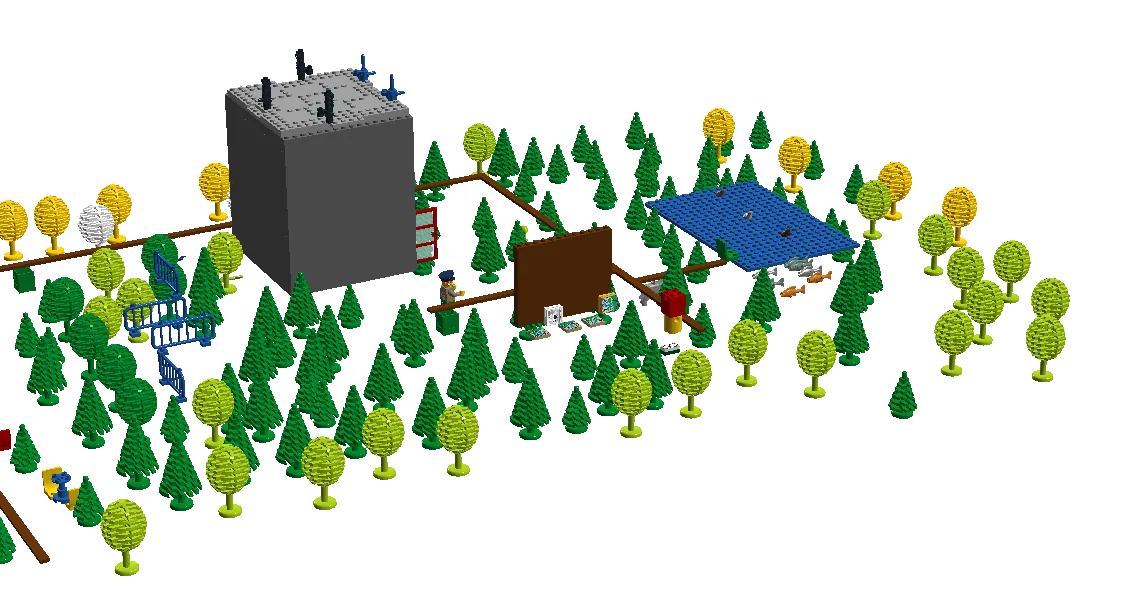 Scenic View Nature Trail and Fishing Pond | LEGO® Ideas