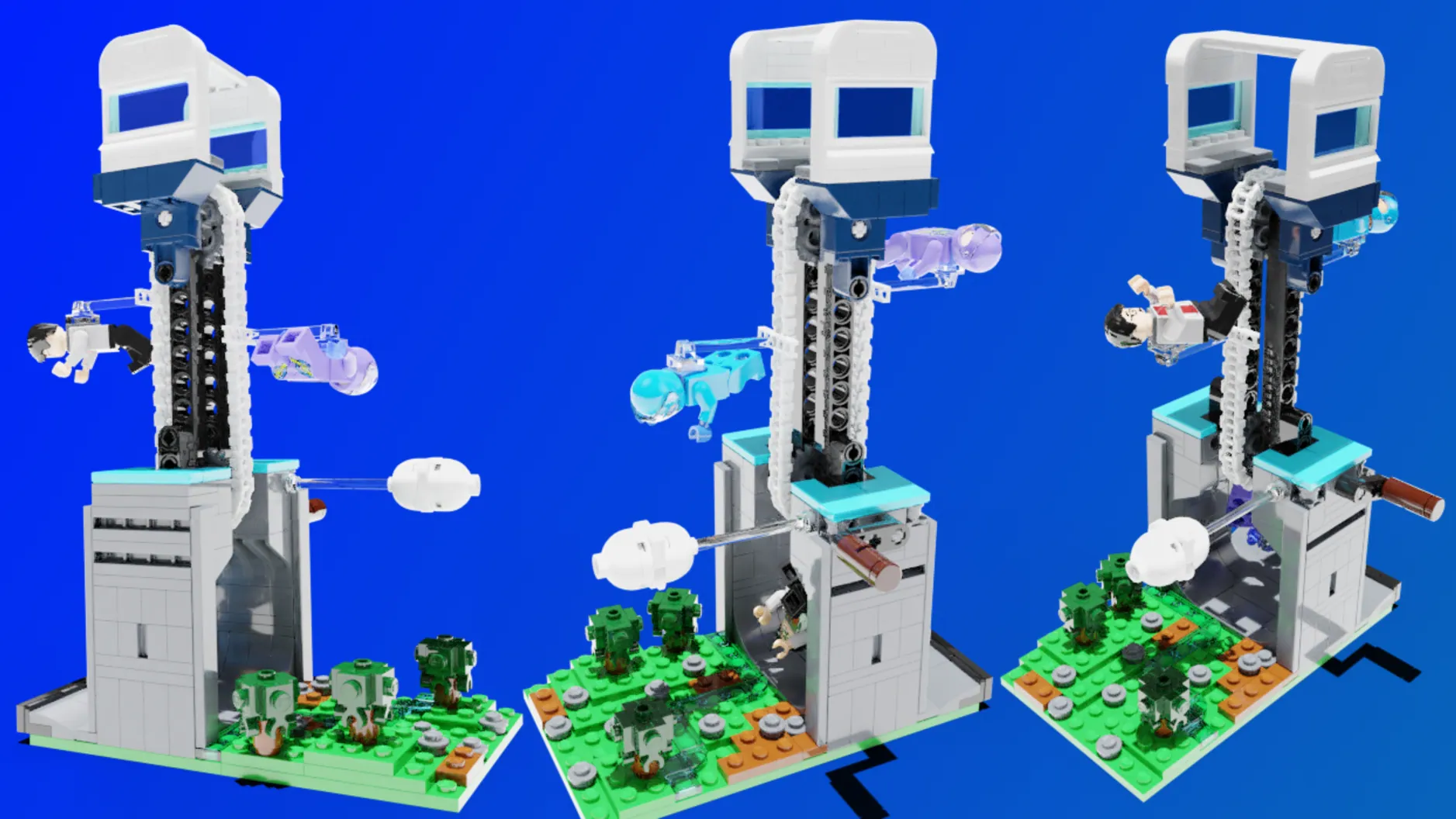 Skydiving Kinematic Model | LEGO® Ideas