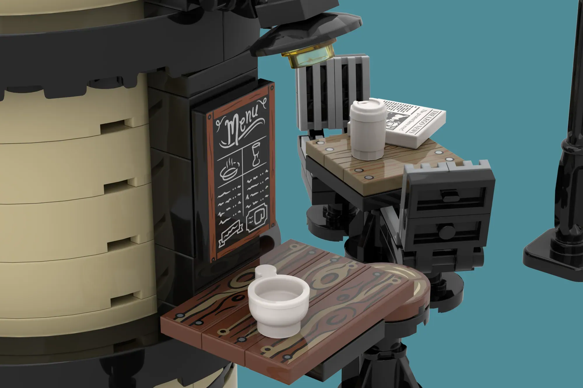 Cup Street Coffee Shop | LEGO® Ideas