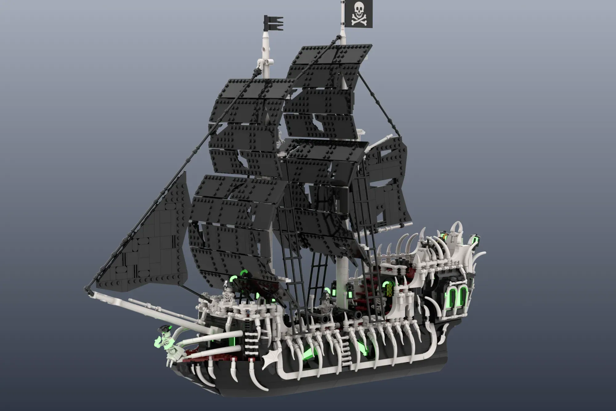 The Skeleton Ship 'Esqueleto' | LEGO® Ideas