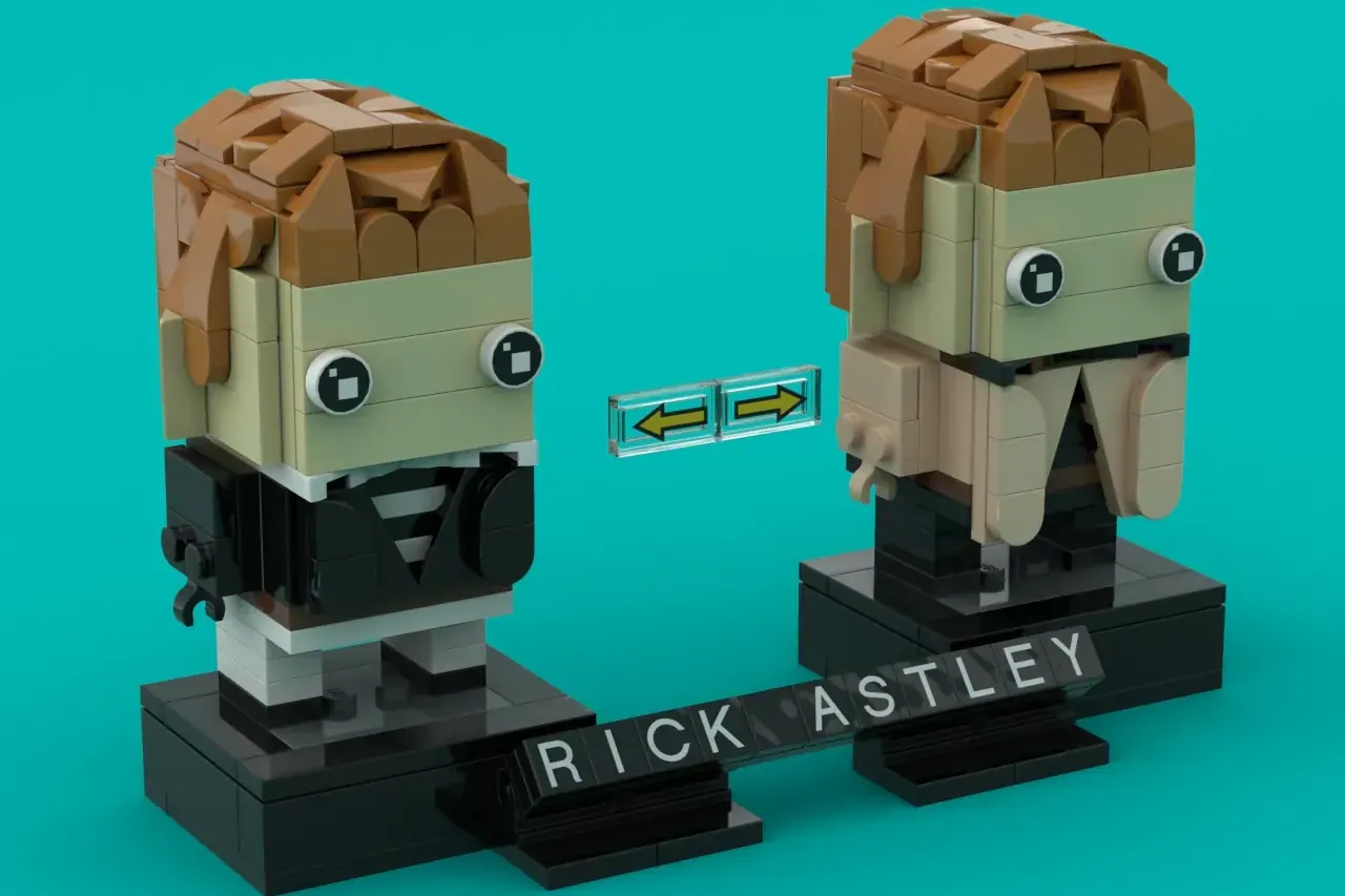 Rick Astley BrickHeadz | LEGO® Ideas
