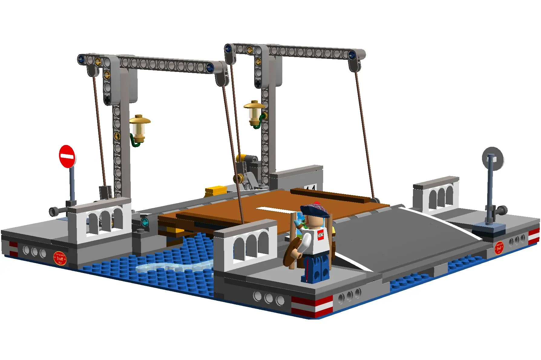 Fully Functional Drawbridge | LEGO® Ideas