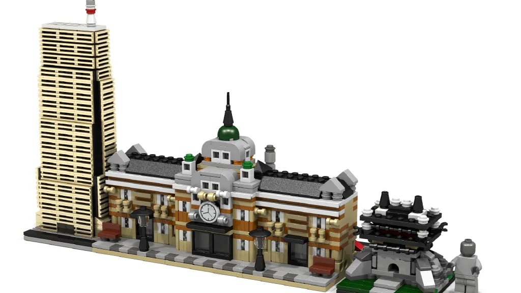 Korean Famous Building in mini modular scale | LEGO® Ideas