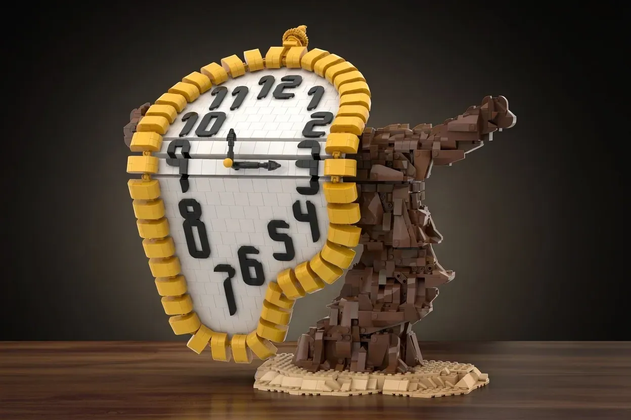 Salvador Dalí's Melting Clock | LEGO® Ideas