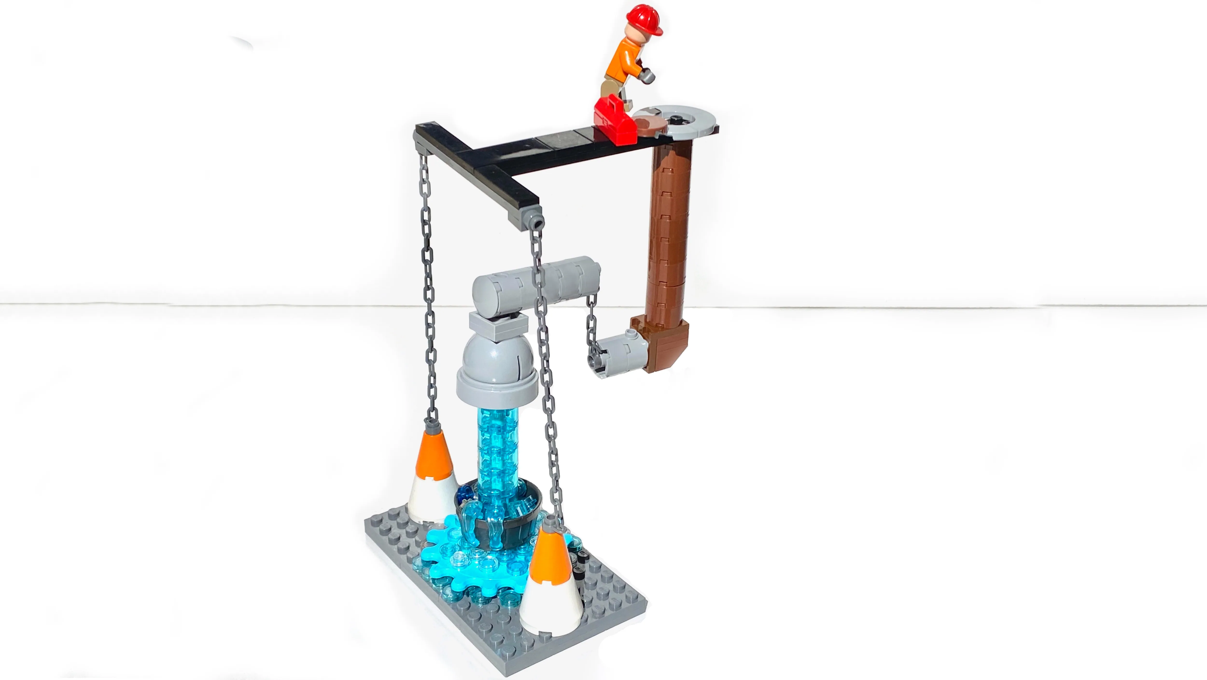 Minifigure: Tensegrity Plumbing | LEGO® Ideas
