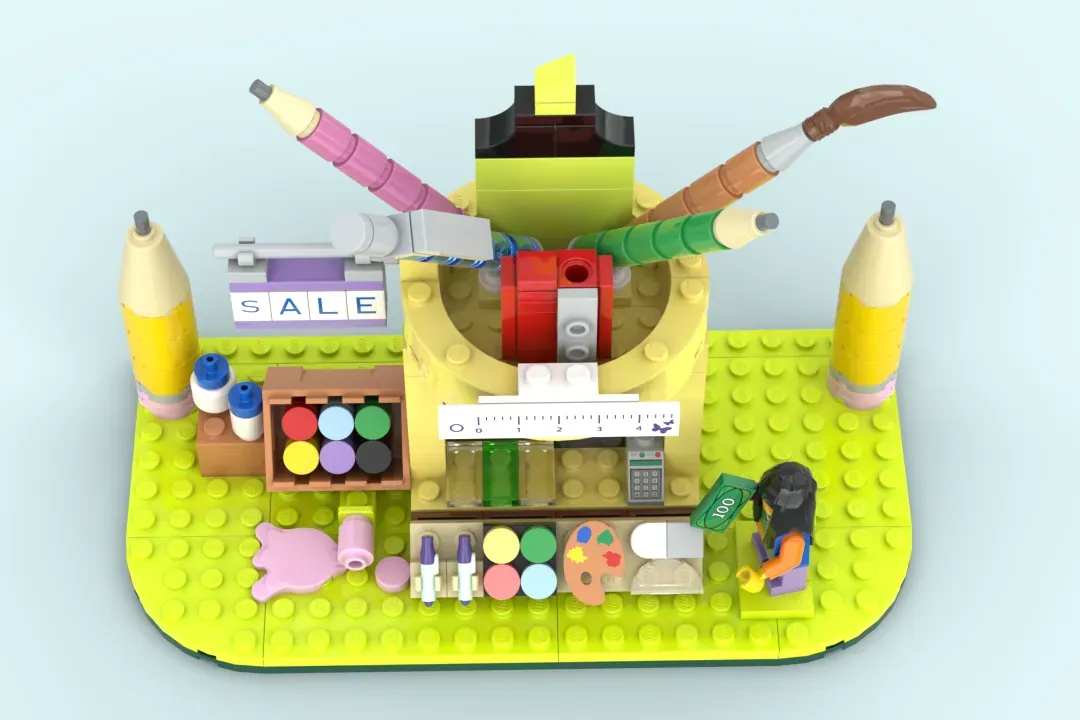 Stationary Stationery Stand | LEGO® Ideas