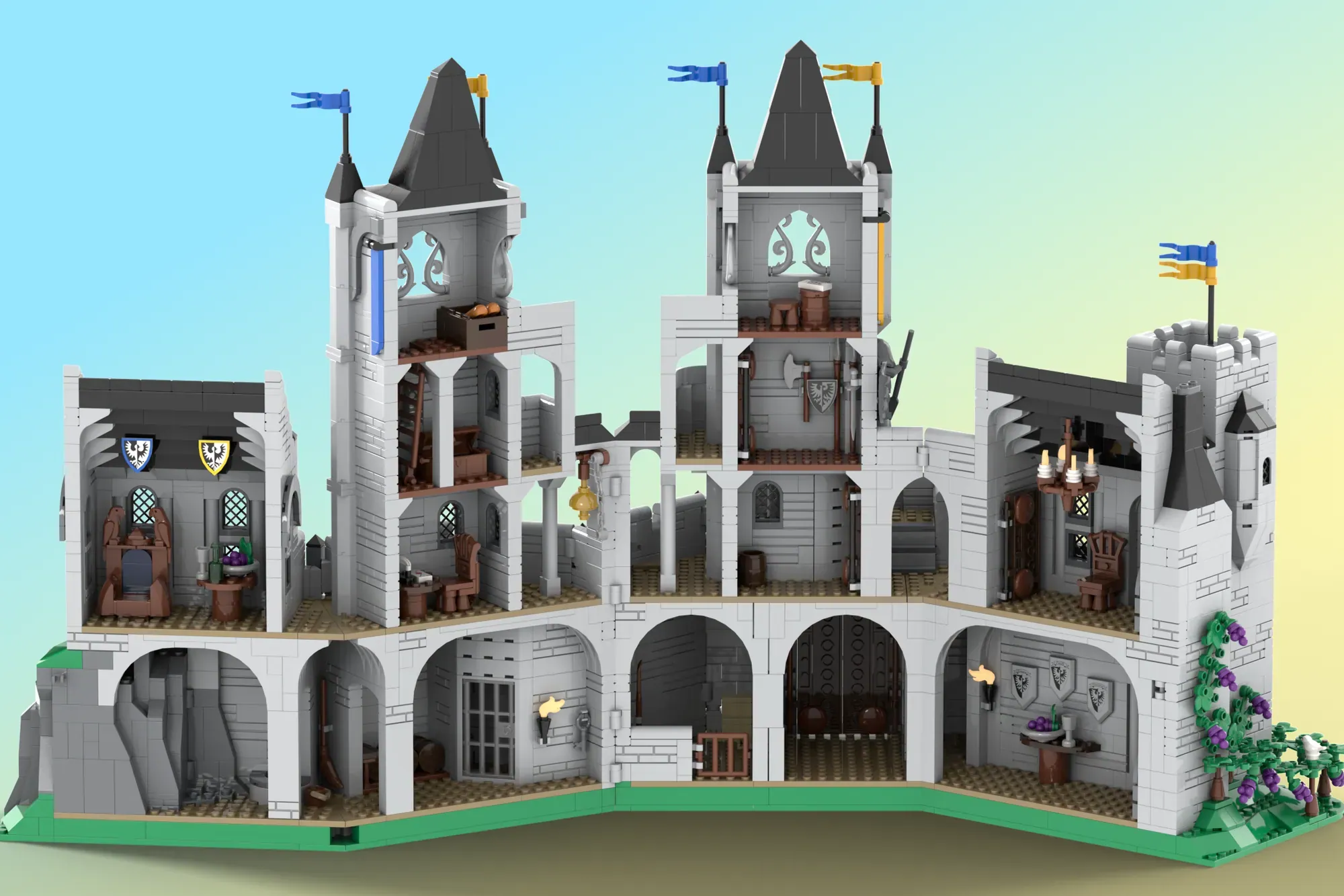 The Falcon King's Castle | LEGO® Ideas