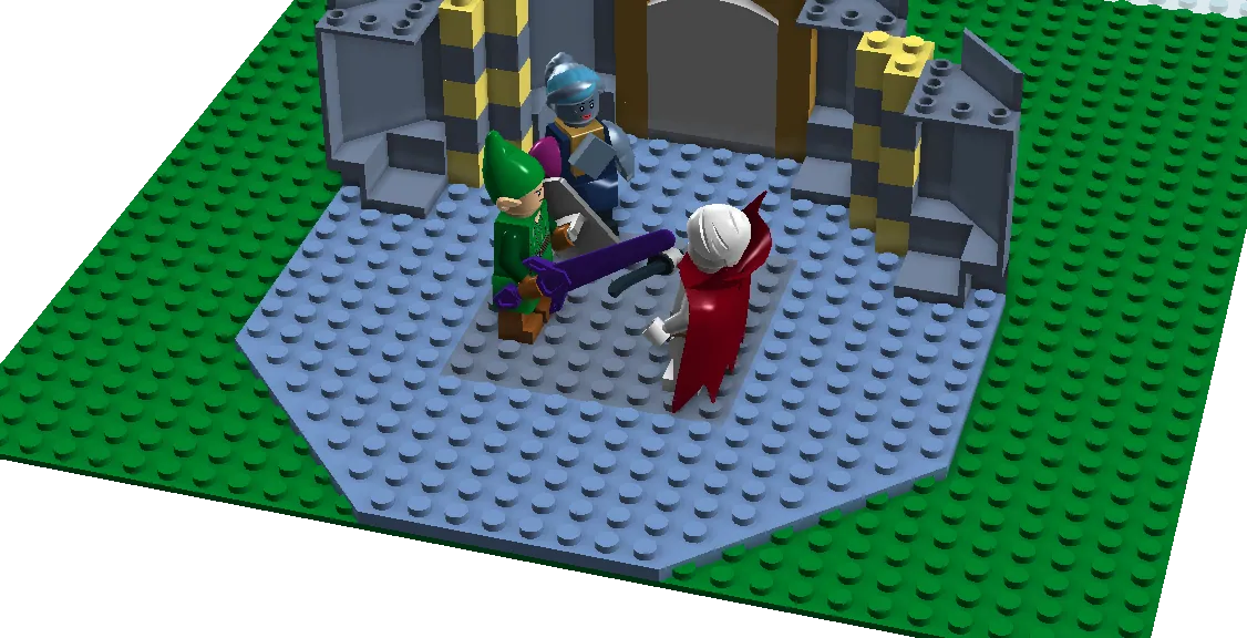 The Legend of Zelda: Skyward Sword - Battle with Ghirahim | LEGO® Ideas