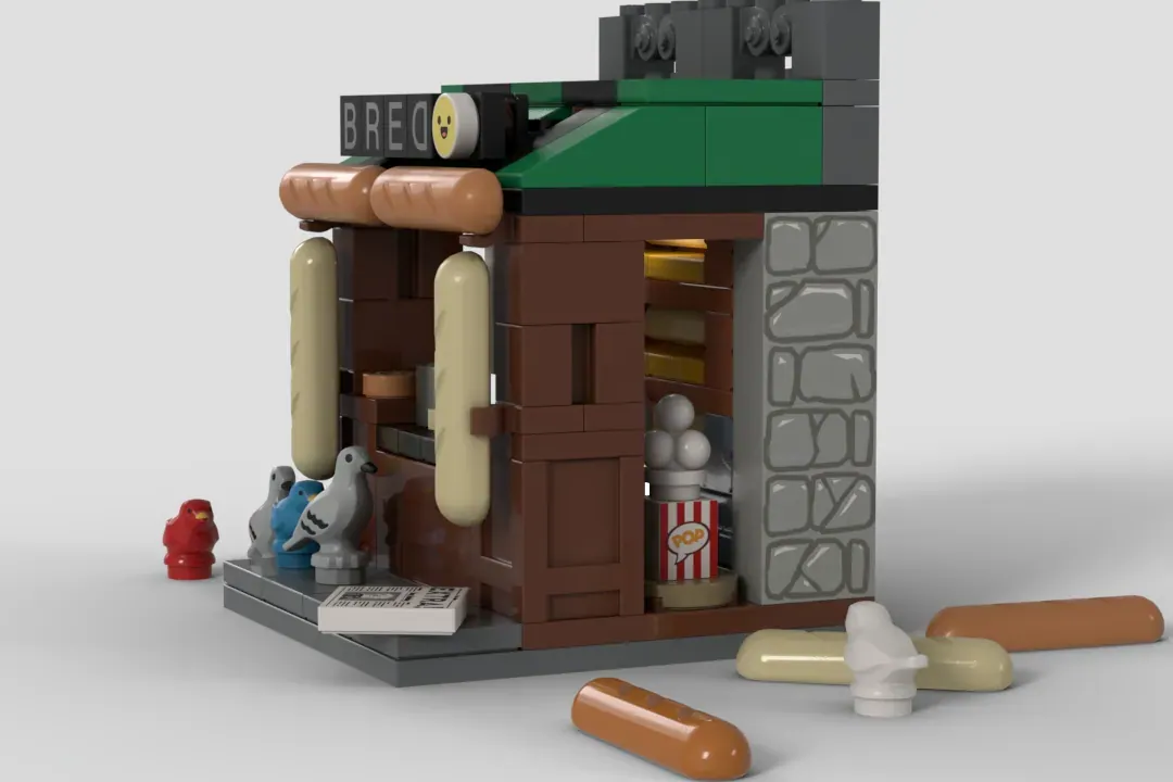 The Bird Bread Booth | LEGO® Ideas