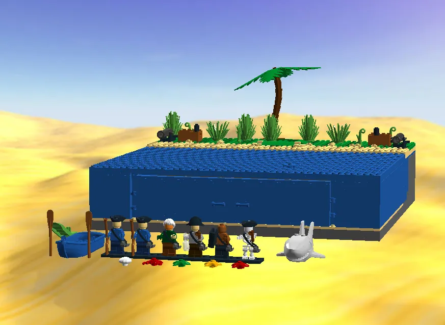 The Pirates Vs The Imperial Soldiers Race For The Gold | LEGO® Ideas