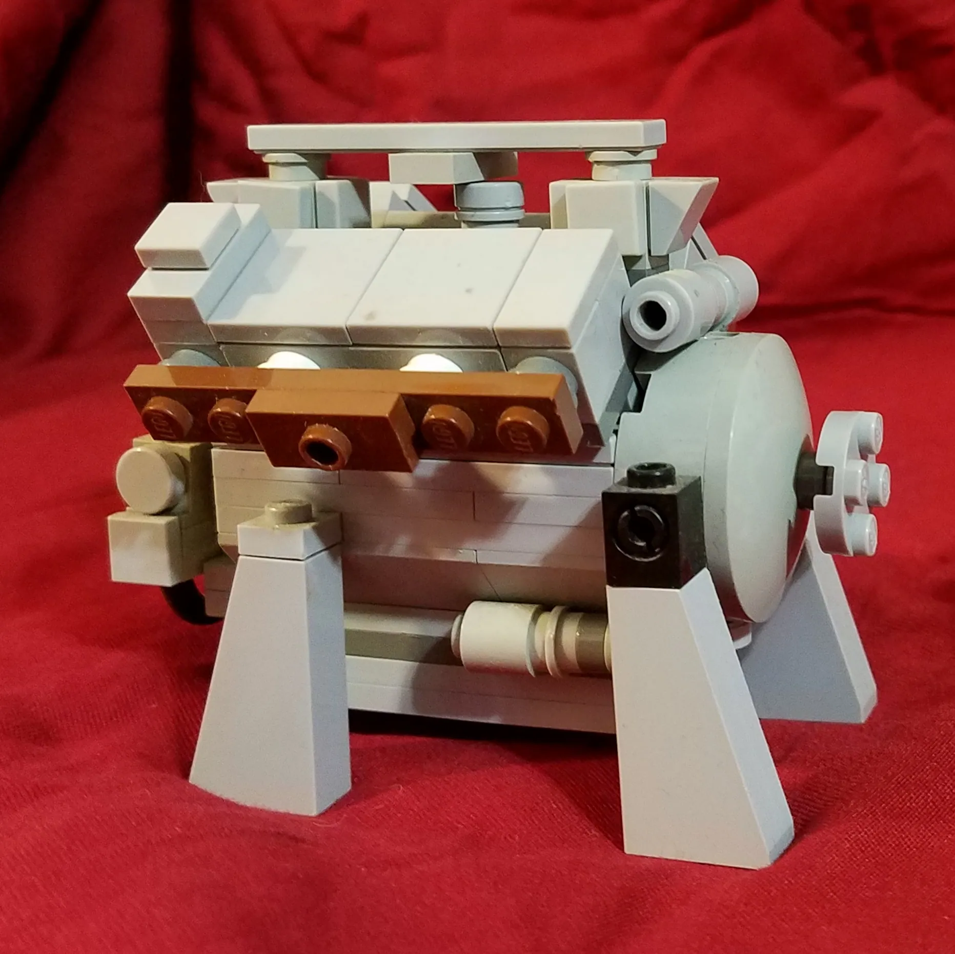 Engines From The Past: 9-cylinder Radial 1321ci & 1101ci V8 | LEGO® Ideas