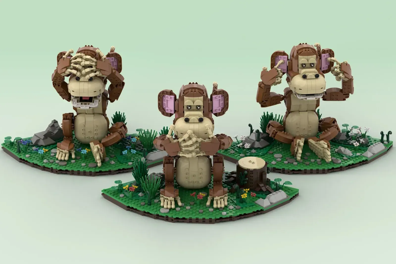 3 Wise Monkeys | LEGO® Ideas
