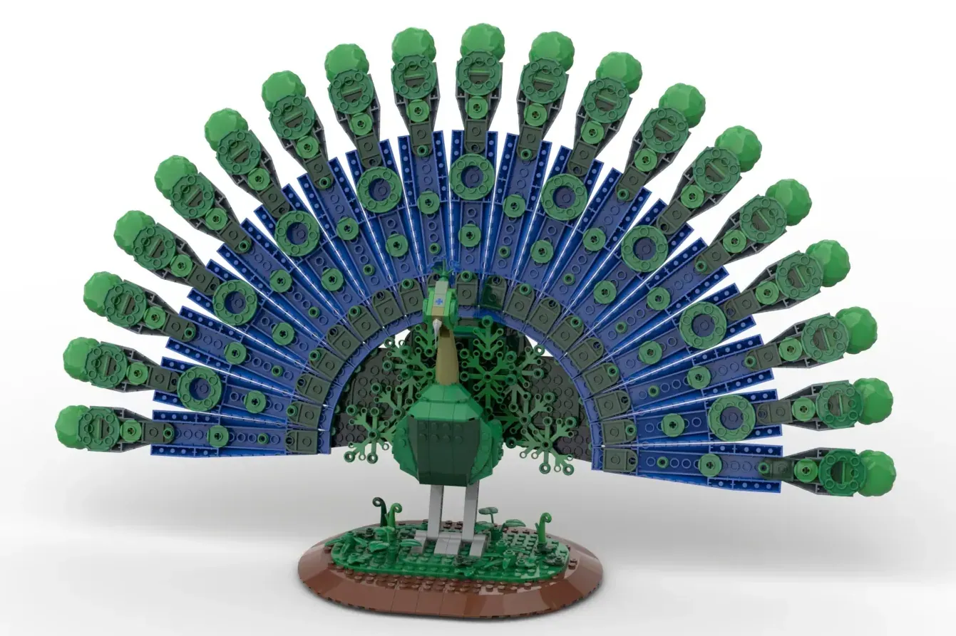 Flora and Fauna: Proud Peacock | LEGO® Ideas