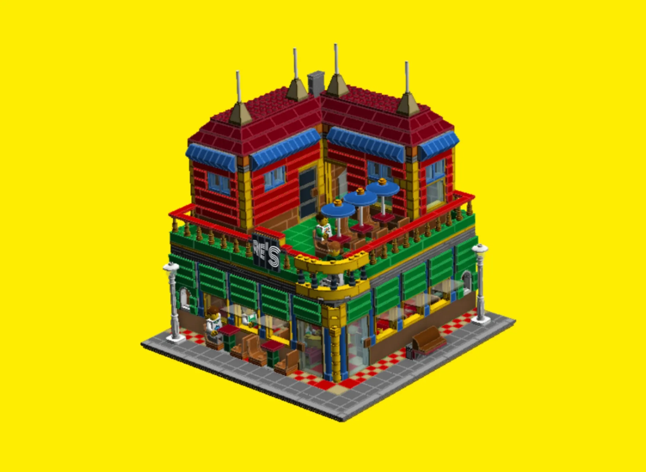 Re's Restaurant | LEGO® Ideas