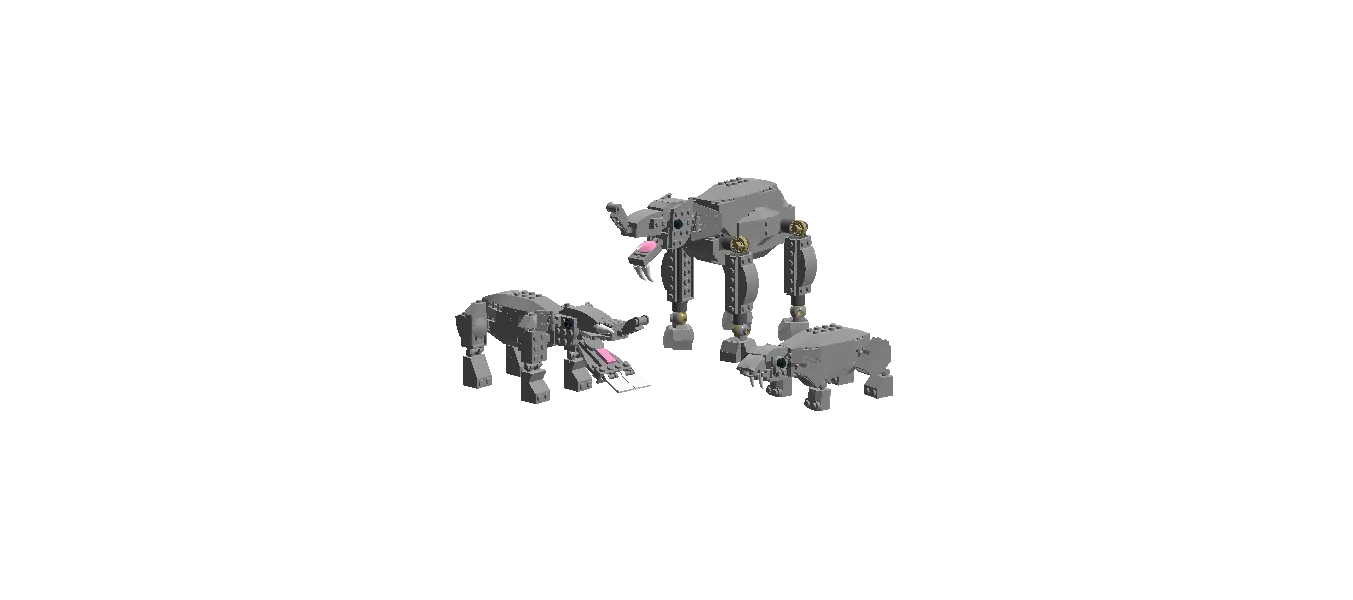 Prehistoric Elephants | LEGO® Ideas